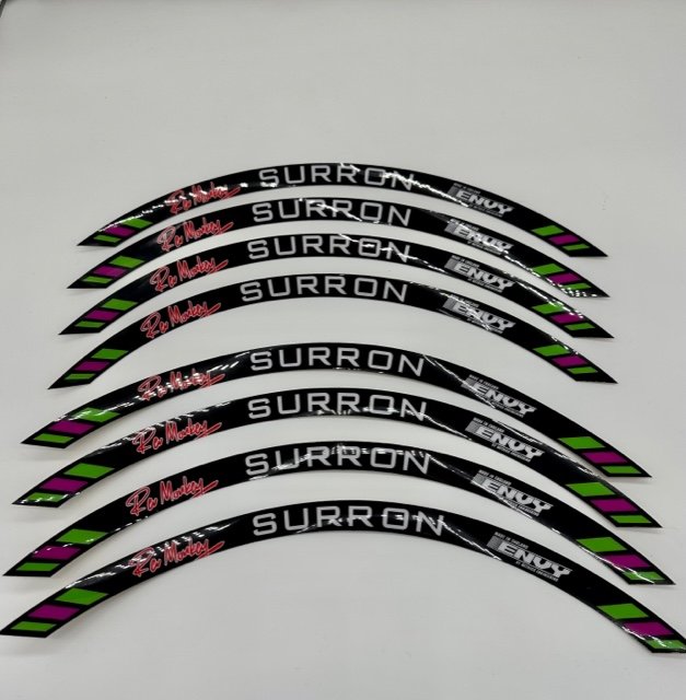 SURRON ULTRA BEE WHEEL RIM DECALS - Rev Monkey