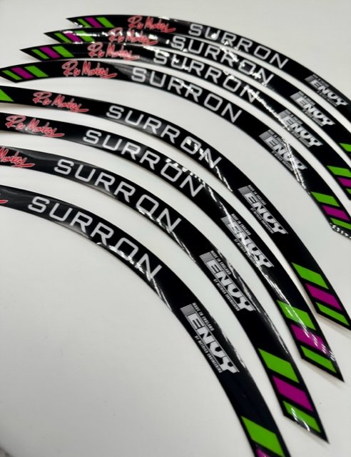 SURRON ULTRA BEE WHEEL RIM DECALS - Rev Monkey