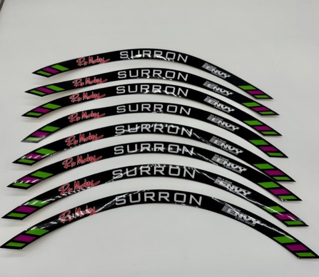 SURRON ULTRA BEE WHEEL RIM DECALS - Rev Monkey