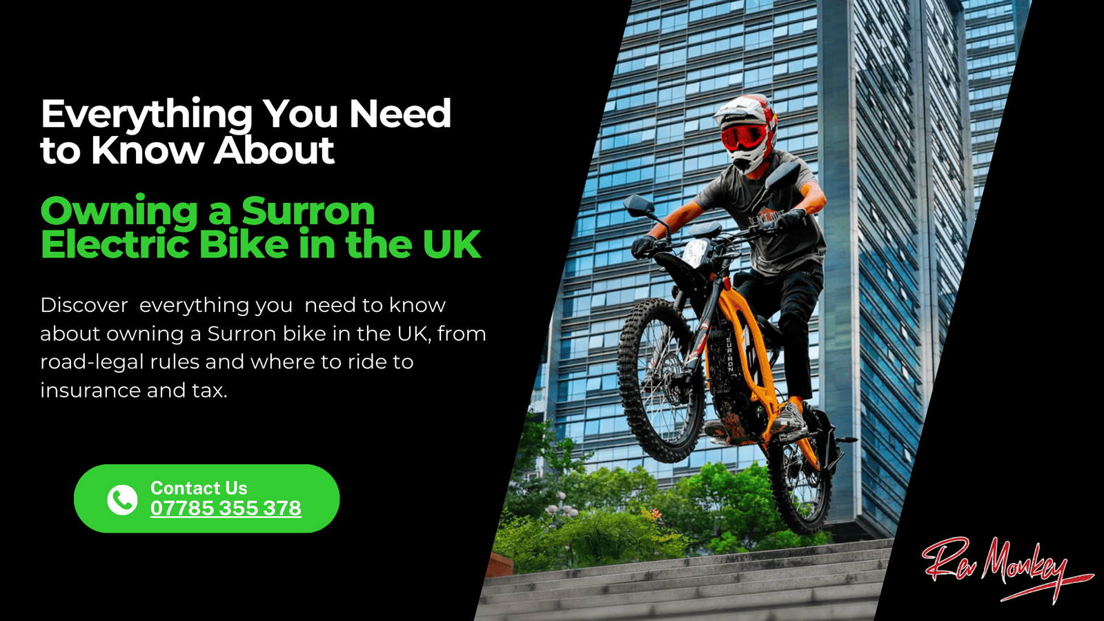 Owning a Surron Electric Bike in the UK | Rules, Insurance & Tax